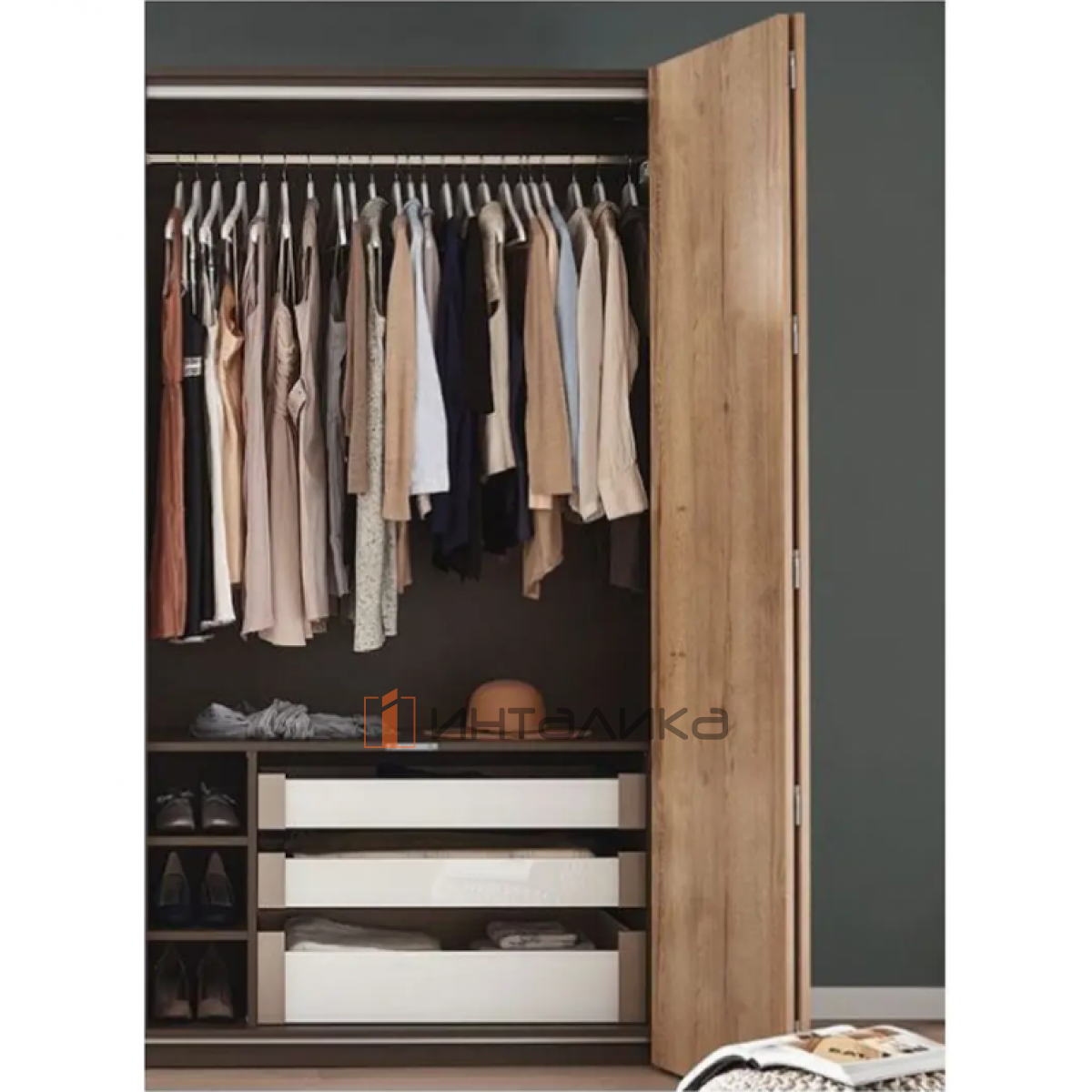 Набор HETTICH WLL HEAVY STANDART BASE 2 створки L1200, H1701-2200, B250 ...